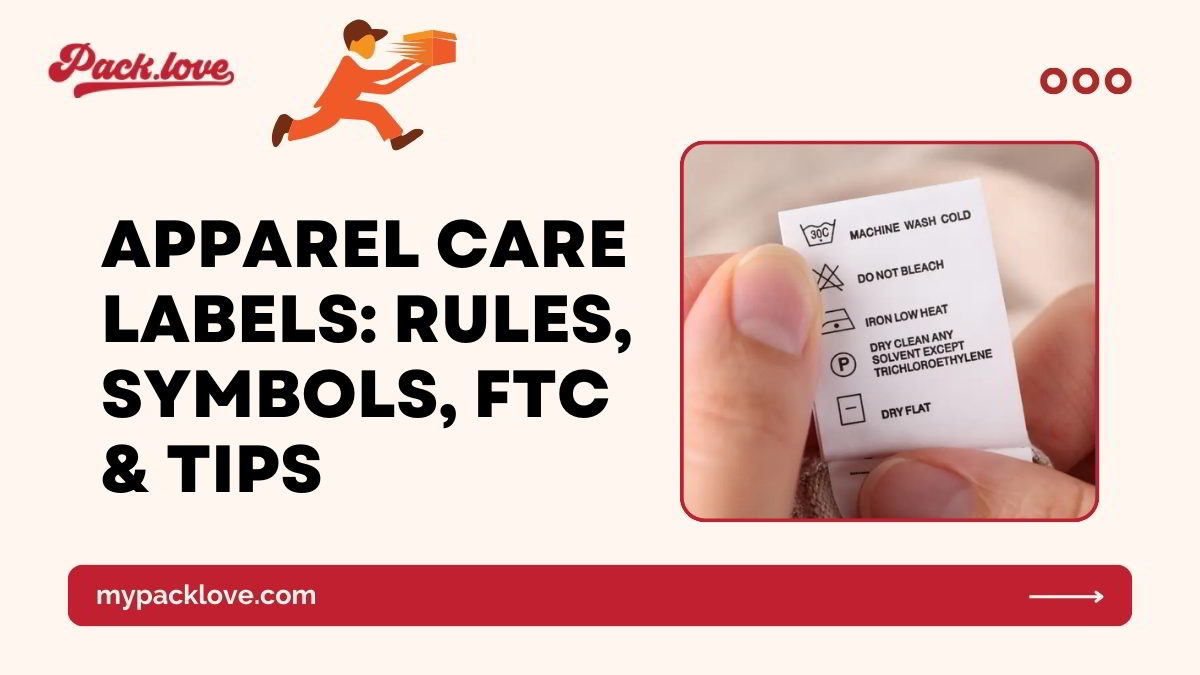 What is a Care Label? Decode Clothing Care Symbols Guide – packlove