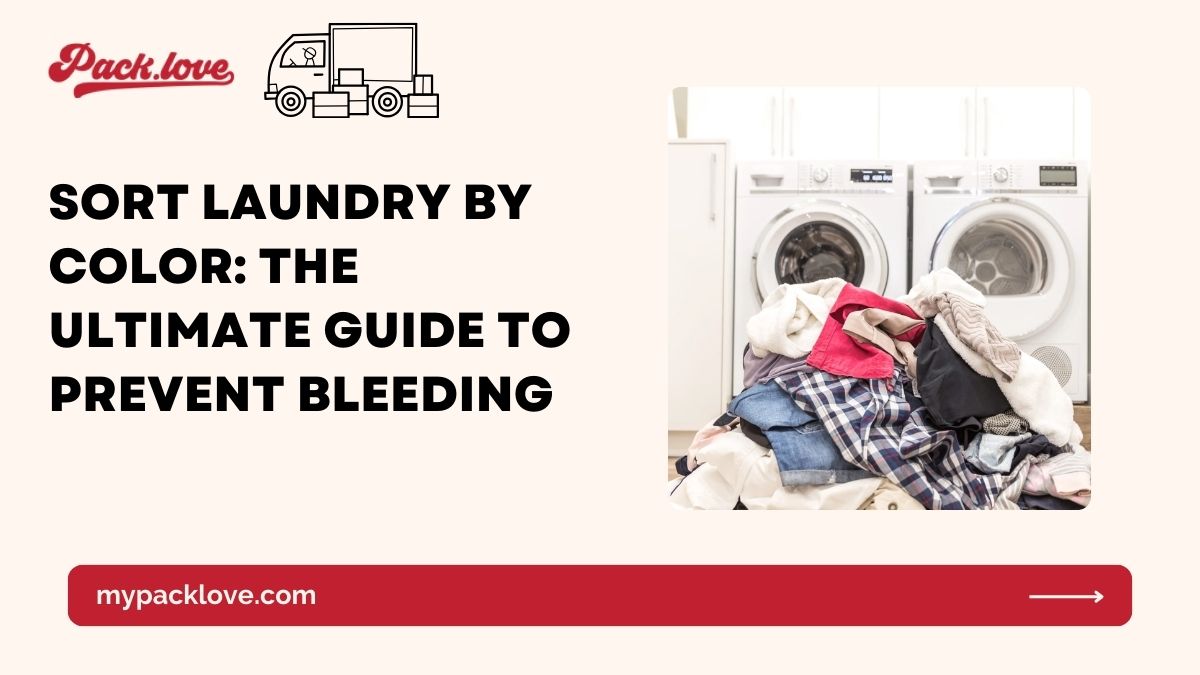 Sort Laundry by Color: The Ultimate Guide to Prevent Bleeding – packlove