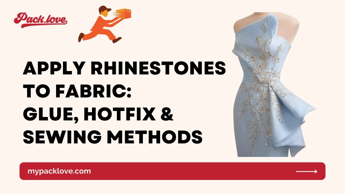Apply Rhinestones to Fabric: Glue, Hotfix and Sewing Methods – packlove