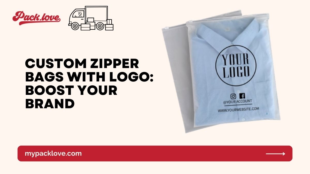 Custom Zipper Bags with Logo: Boost Your Brand – packlove