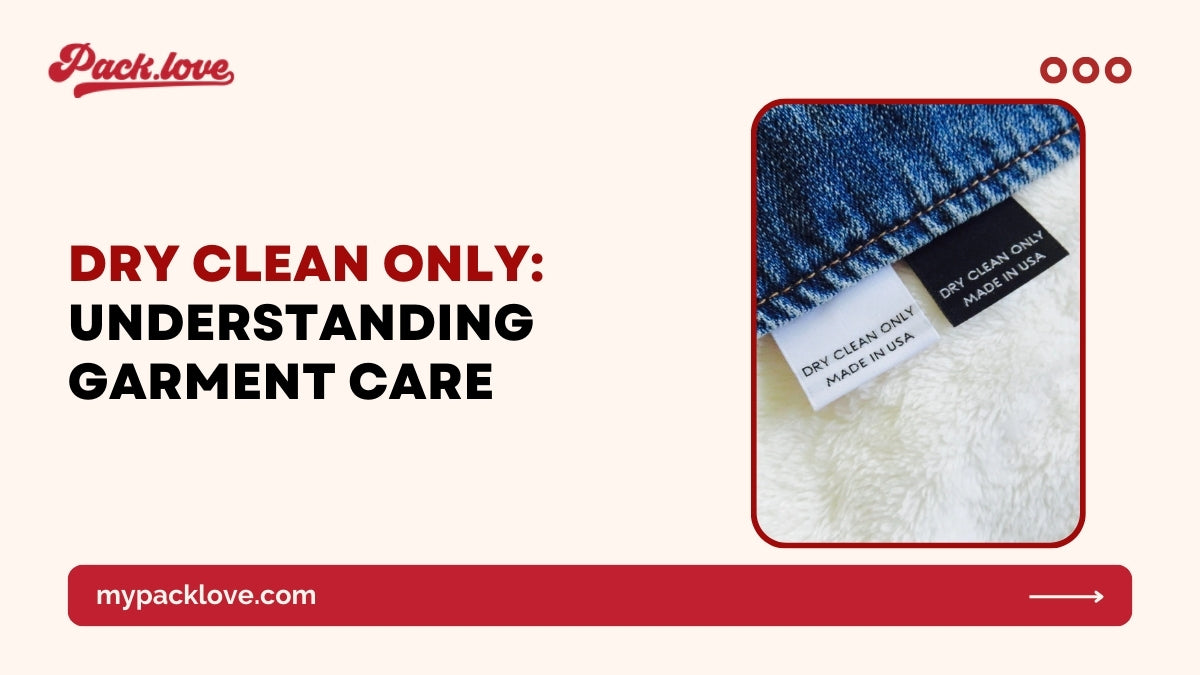 Dry Clean Only Meaning: Understand Your Care Label – packlove