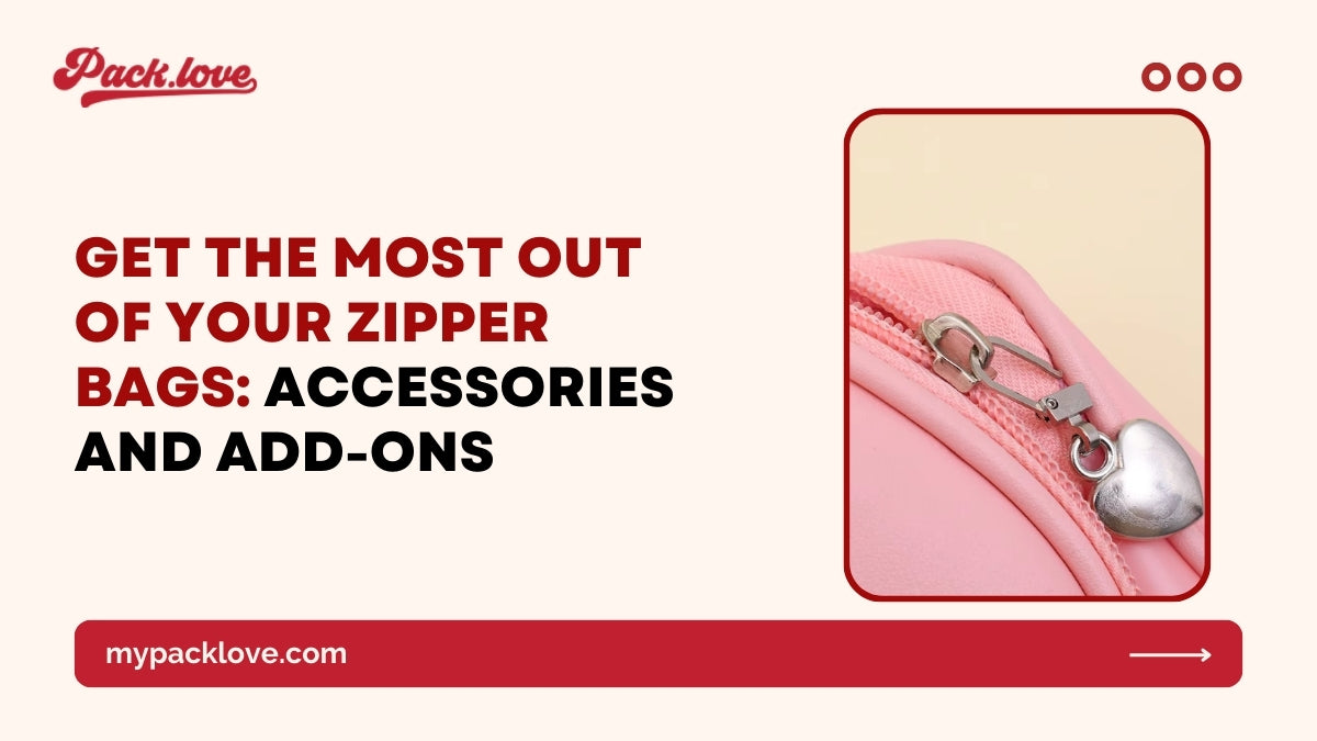 Get the Most Out of Your Zipper Bag Accessories and Add-ons – packlove