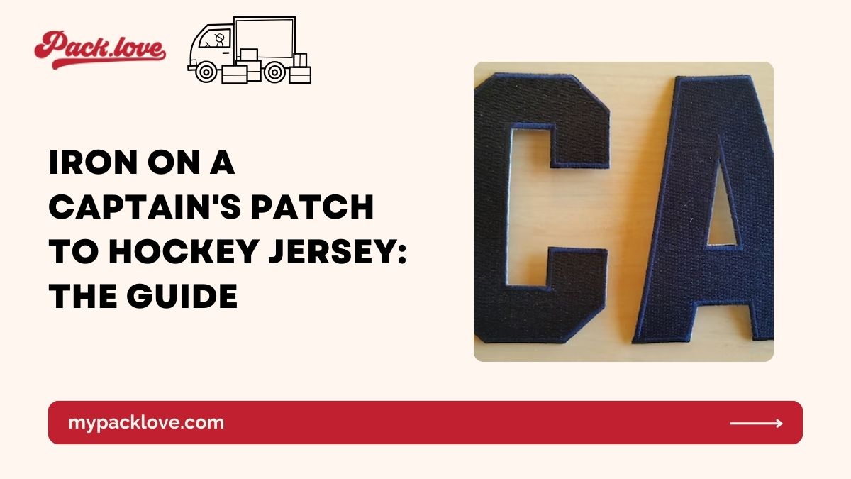 How to Iron On Captain Patch Hockey Jersey: Step-by-Step – packlove