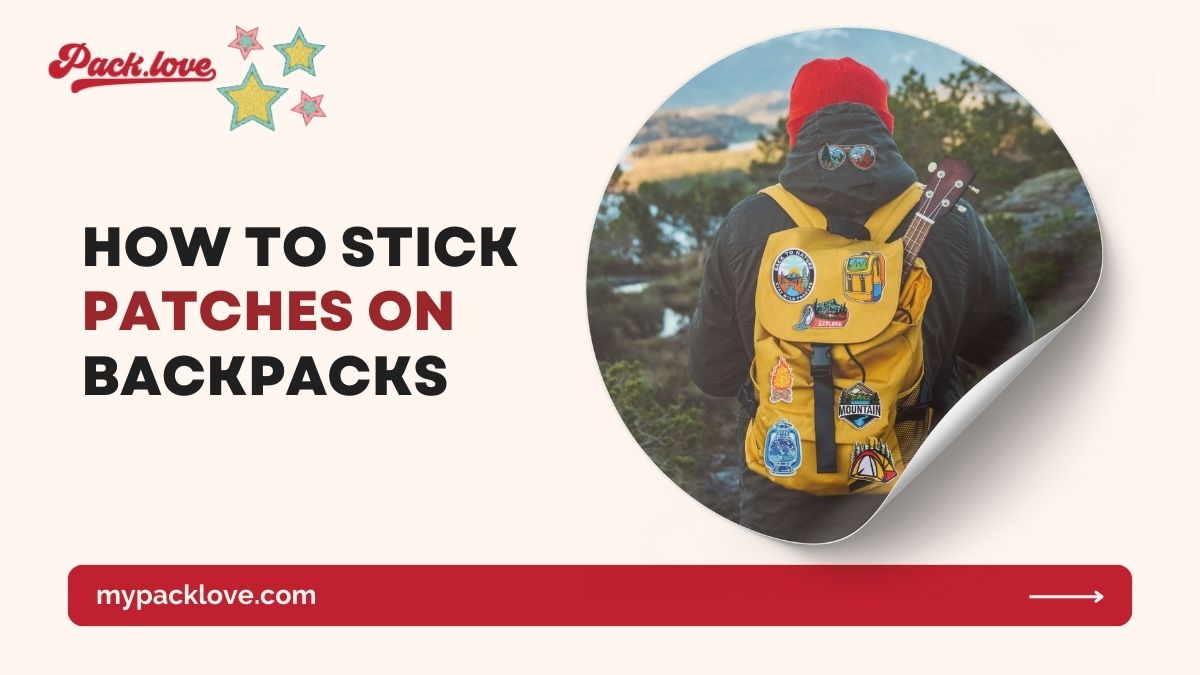 How to Stick Patches on Backpacks: Easy Guide for All Types – packlove