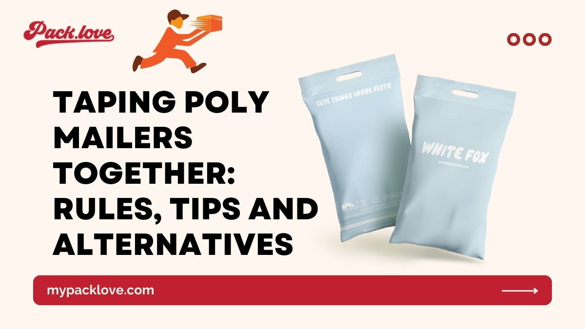 Taping Poly Mailers Together: Rules, Tips and Alternatives – packlove