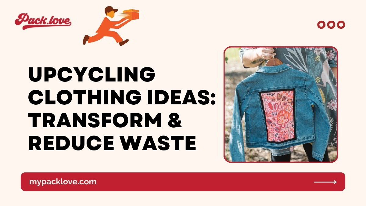 Upcycling Clothing Ideas: Transform And Reduce Waste – packlove