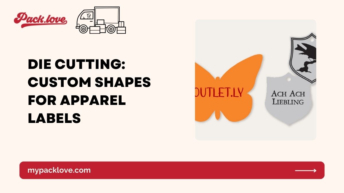 Die Cutting: Custom Shapes for Apparel Labels And Tags – packlove