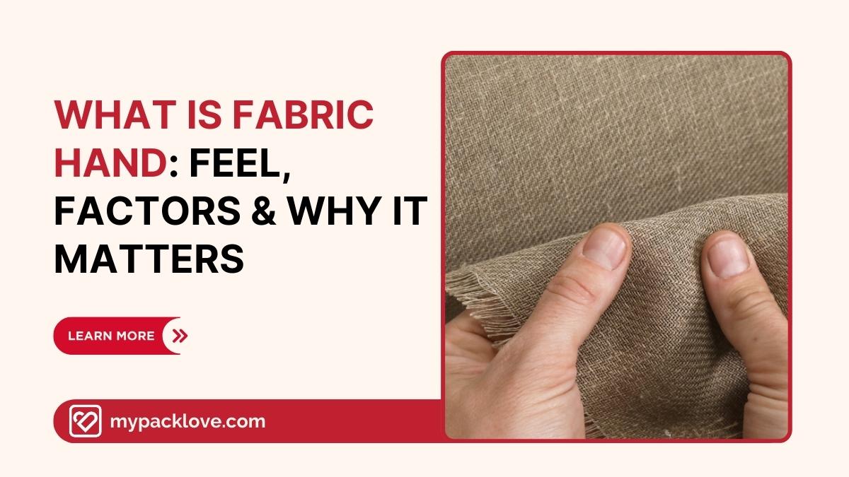 What is Fabric Hand: Feel, Factors & Why it Matters – packlove