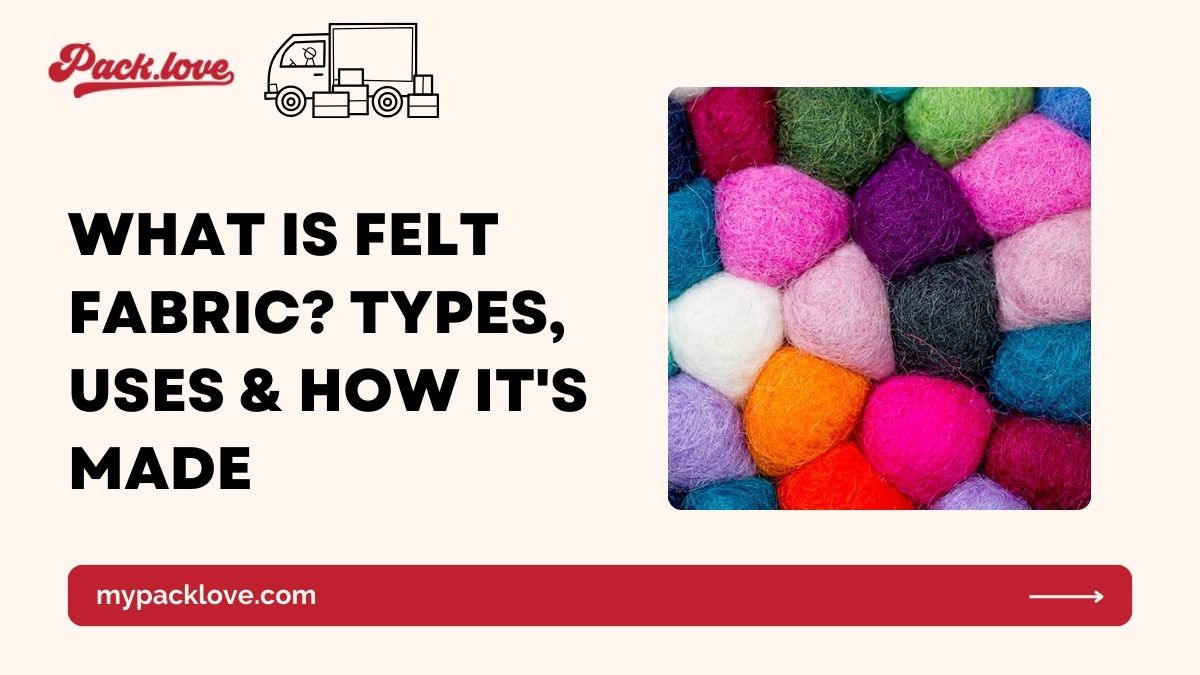 What is Felt Fabric? Types, Uses & How It's Made – packlove