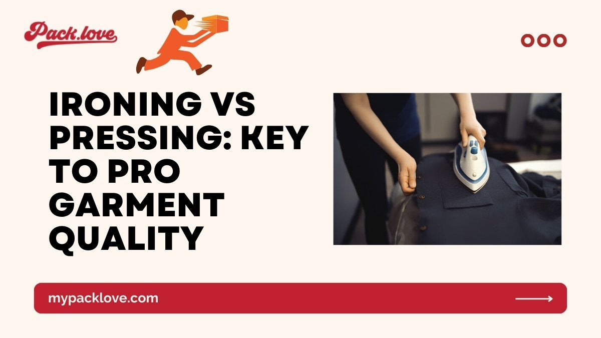 Ironing vs Pressing: Key to Pro Garment Quality – packlove