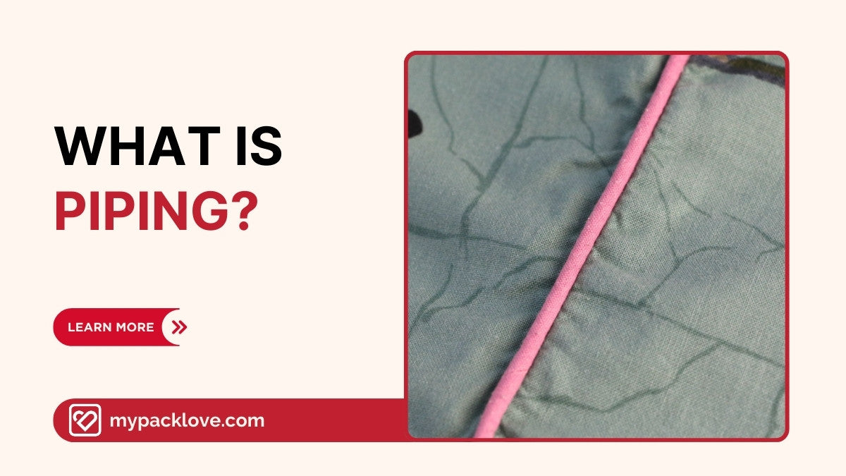 What is Piping: Your Simple Guide to This Key Sewing – packlove