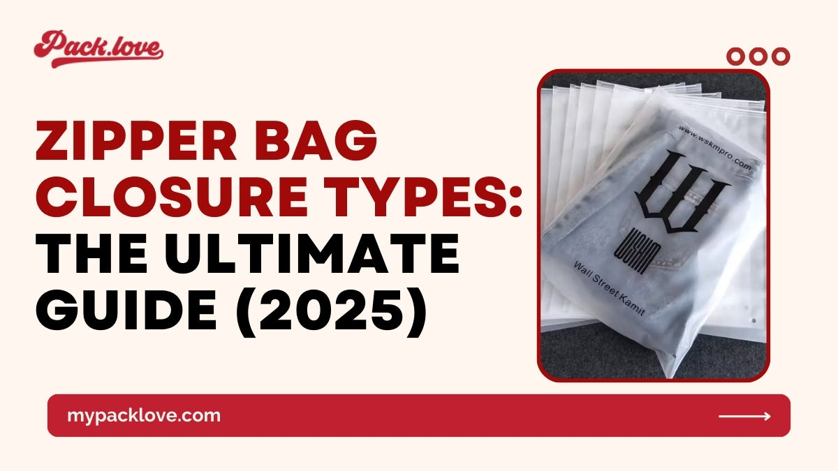 Zipper Bag Closure Types: The Ultimate Guide (2025) – packlove