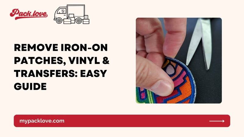 Remove Iron-On Patches, Vinyl and Transfers: Easy Guide Remove Iron-On Patches, Vinyl and Transfers: Easy Guide